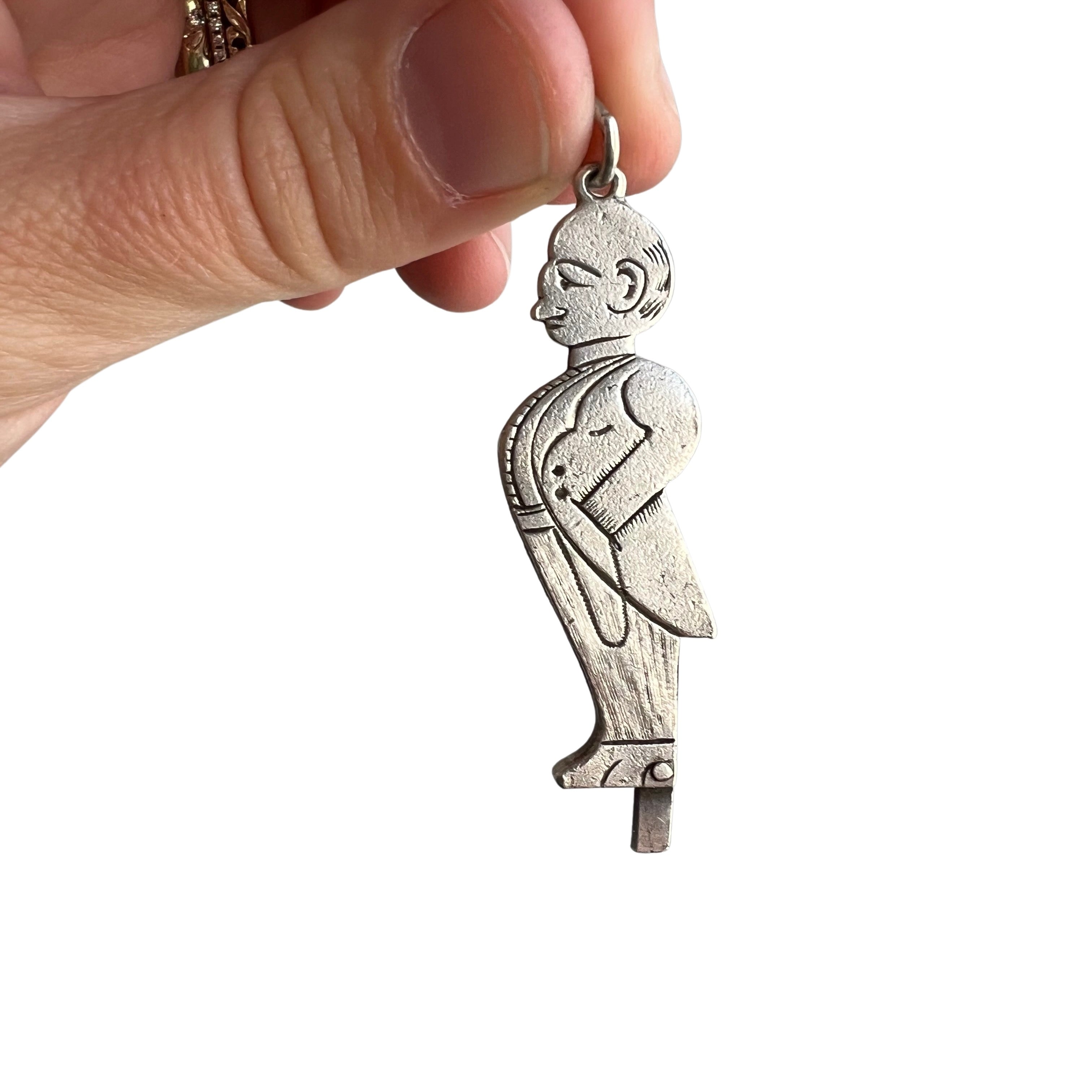 V I N T A G E // NSFW butler / sterling silver butler with a surprise ...